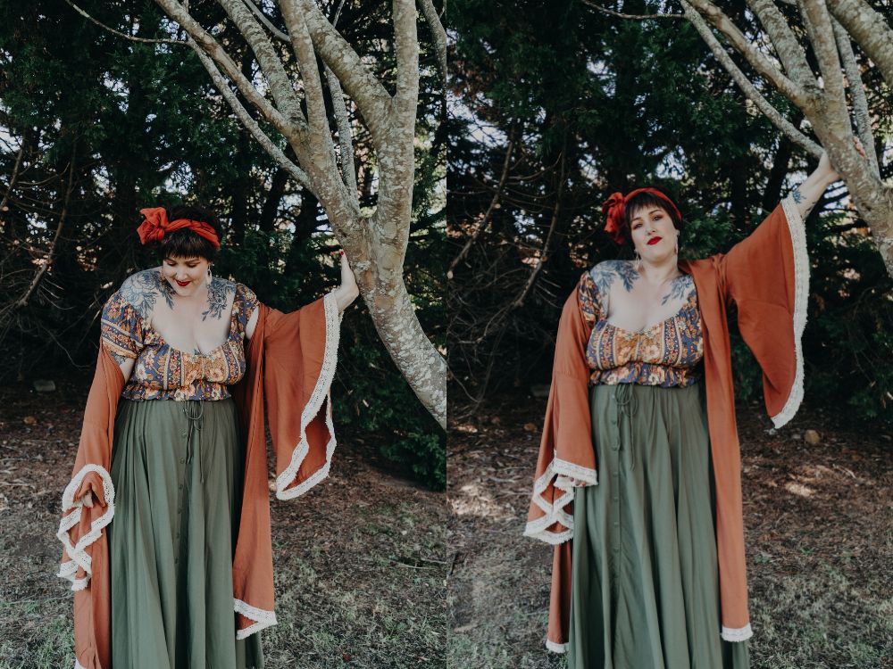 Ethically crafted and size inclusive kimonos for all by Jinx the Label