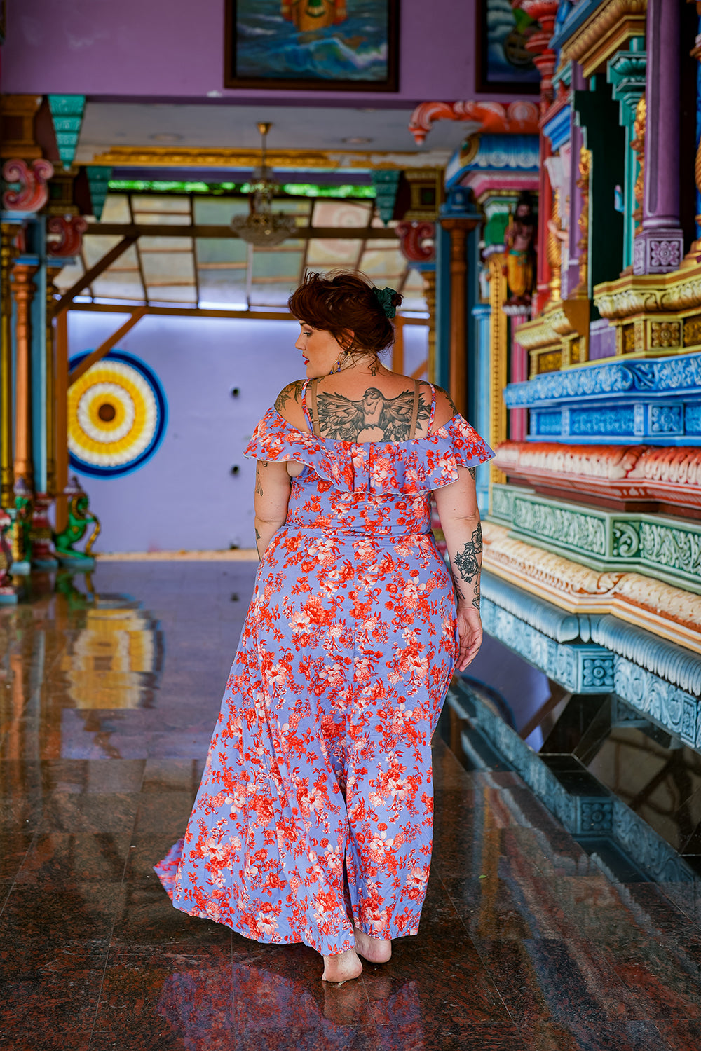 Mackenzie Dress - Sunset Prism – Jinx the Label